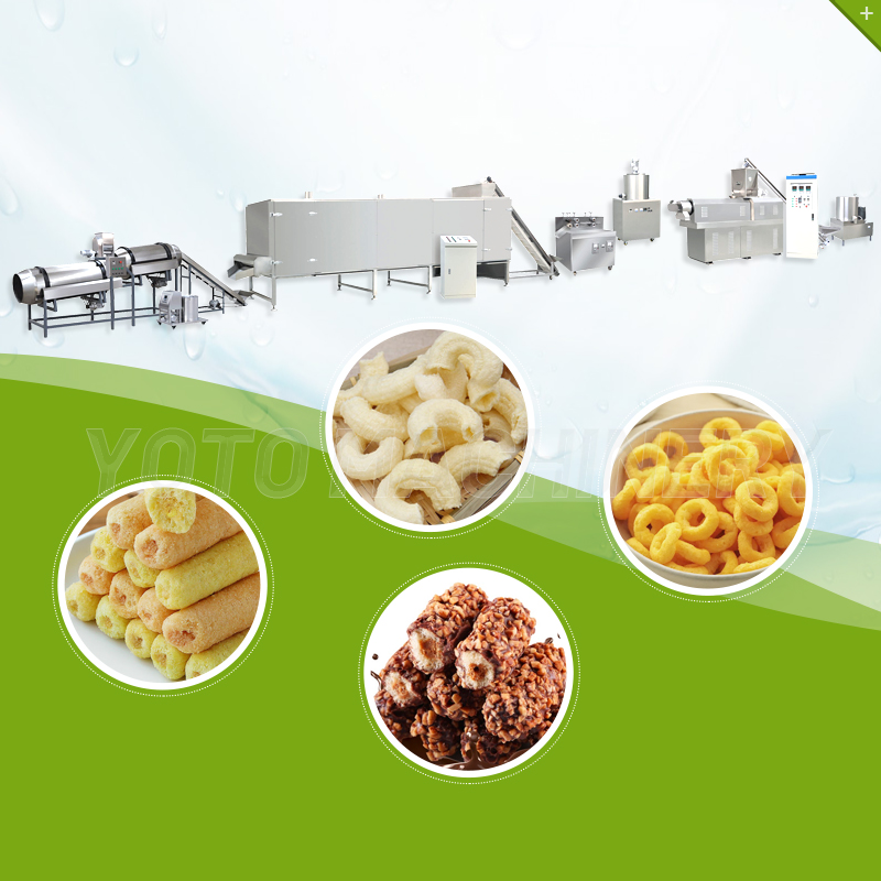 코어 필링 스낵 생산 라인 - 식품 가공 솔루션 공급 업체