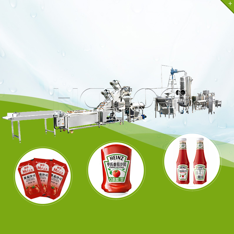 Ketchup Production Line - food processing solutions supplier